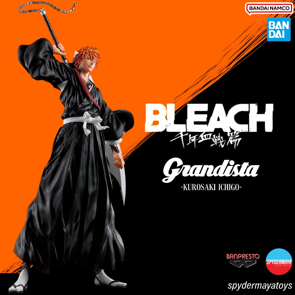 [Pre-Order] ฟิกเกอร์ KUROSAKI ICHIGO Grandista - BLEACH - Banpresto ...