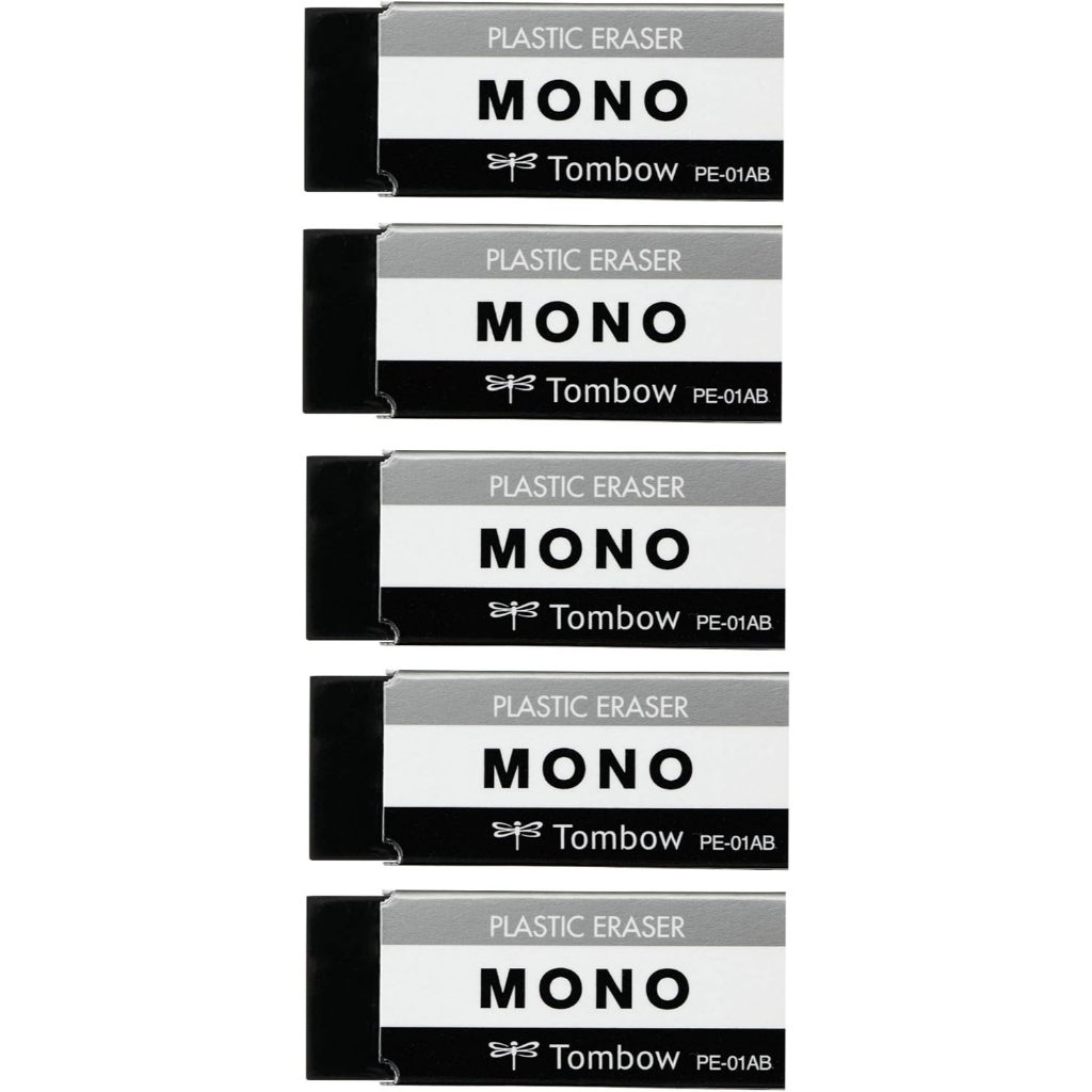 Tombow MONO Eraser, Black, 5 pieces | Shopee Thailand