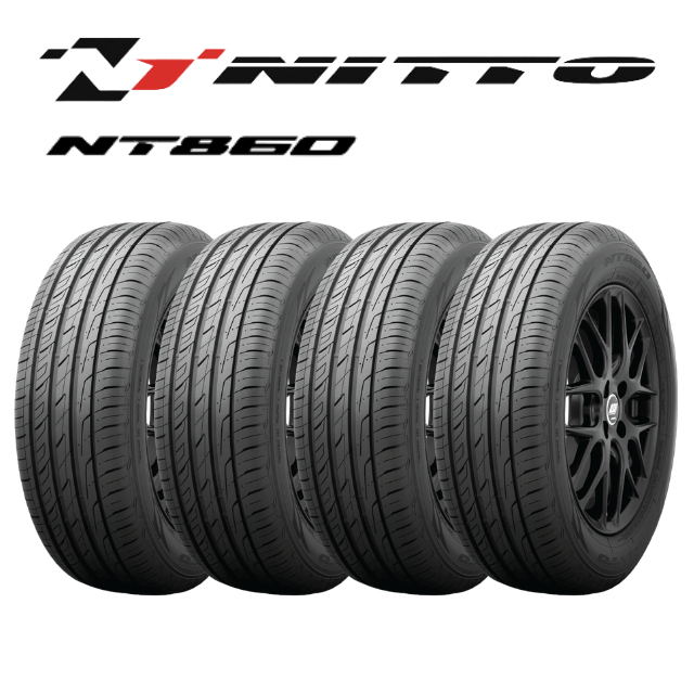 ส่งฟรี | ติดตั้งฟรี [NITTO] 195/55 R15 NT860 ปี 2025 – เกาะถนนดี เงียบ ...