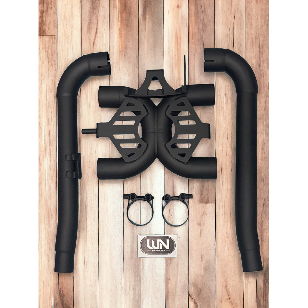 XL-Pipe (de-cat) for Triumph Bonneville T100 & T120 (Black) Euro 5(2021 ...