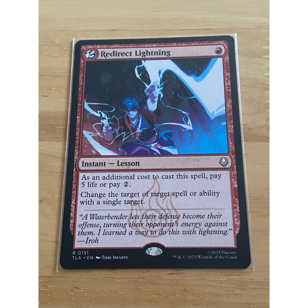 [MTG][TLA] Avatar: The Last Airbender: Redirect Lightning การ์ดแท้ ...