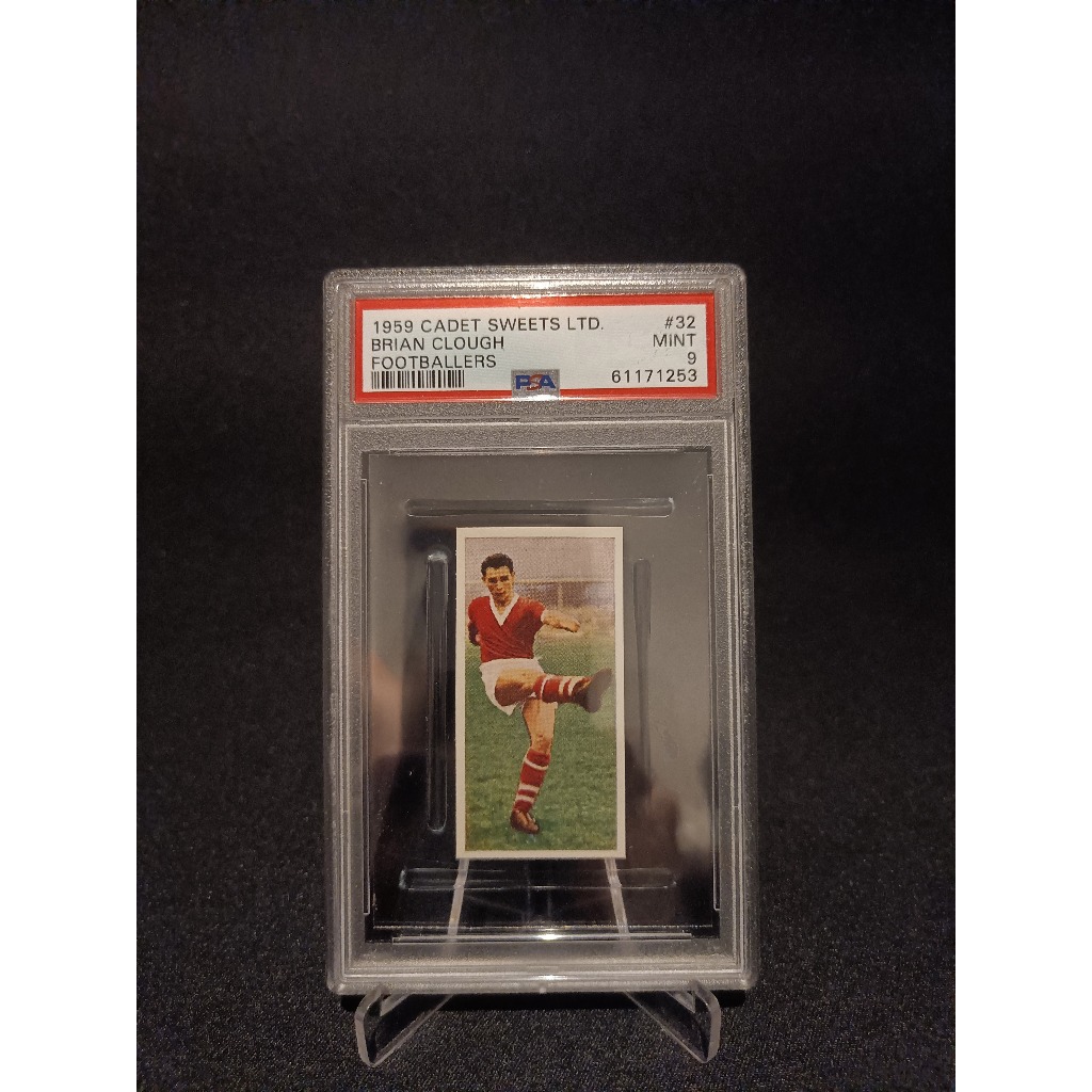 Brian Clough 1956 Cadet Sweets #32 Rookie Card PSA 9 | Shopee Thailand