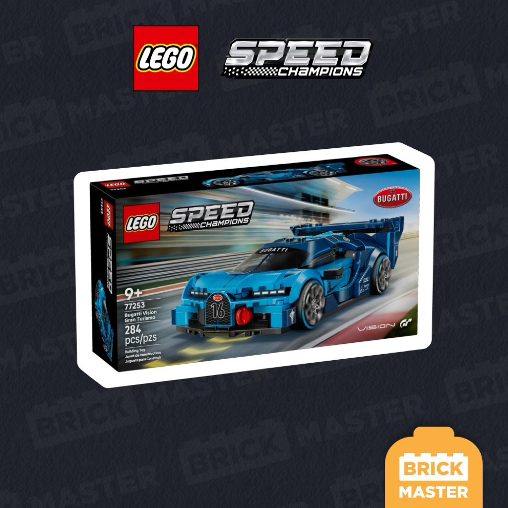 LEGO SPEED CHAMPIONS 77253 : Bugatti Vision GT Hyper Sports Car (เลโก้ ...