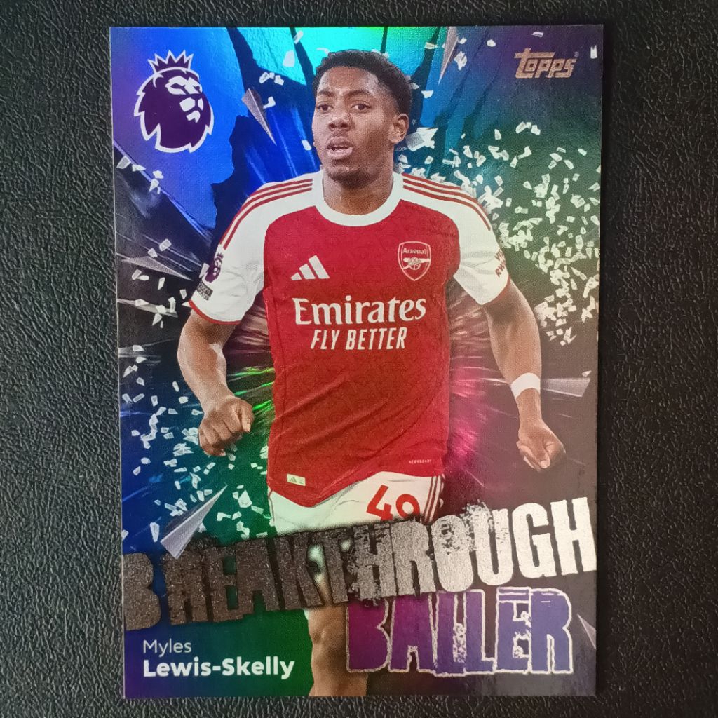 การ์ดฟุตบอล BREAKTHROUGH BALLER 2025-2026 TOPPS PREMIER LEAGUE SOCCER ...
