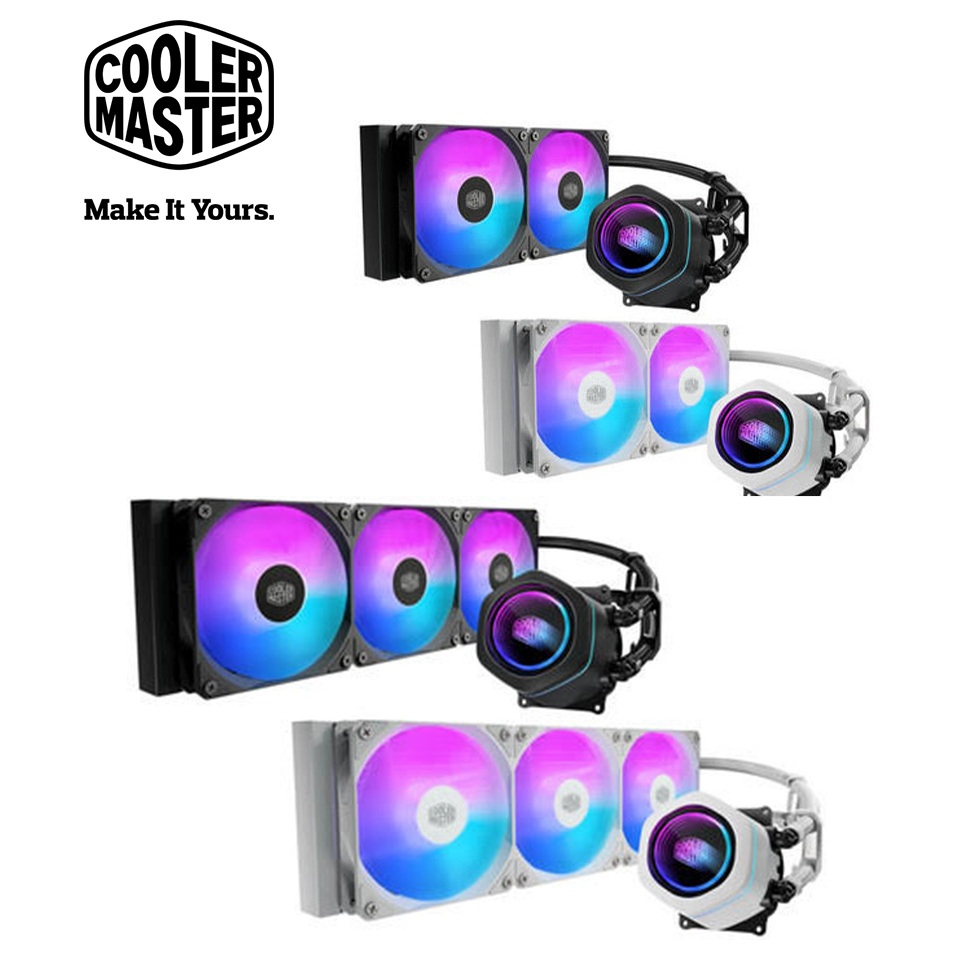 COOLER MASTER MASTERLIQUID CORE NEX 240 ,NEX 360 ARGB LIQUID COOLING ...