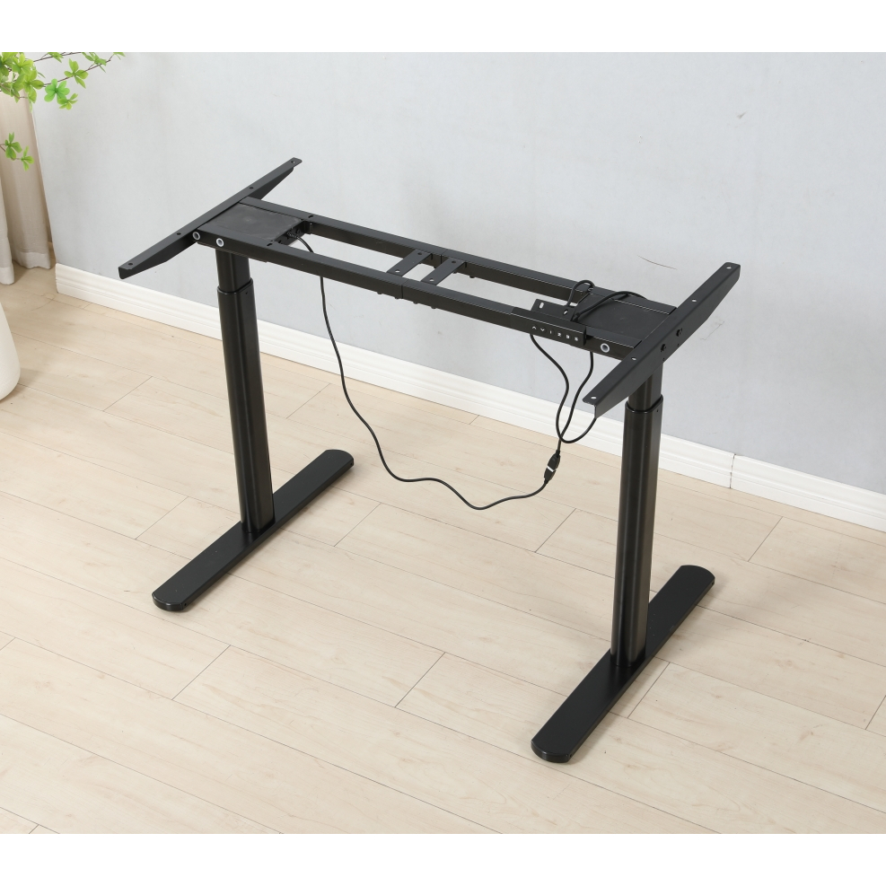 Dual motor- Electrically adjustable table base legs Retractable table ...