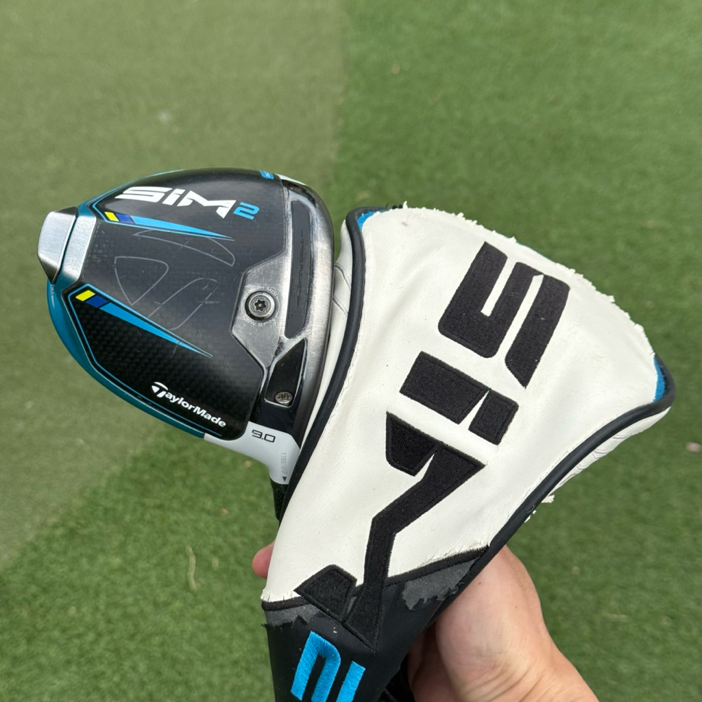 Driver Taylormade 💙 Sim2 💙 Loft 9.0 Flex SR ก้าน Tensei tm50 พร้อมโค ...