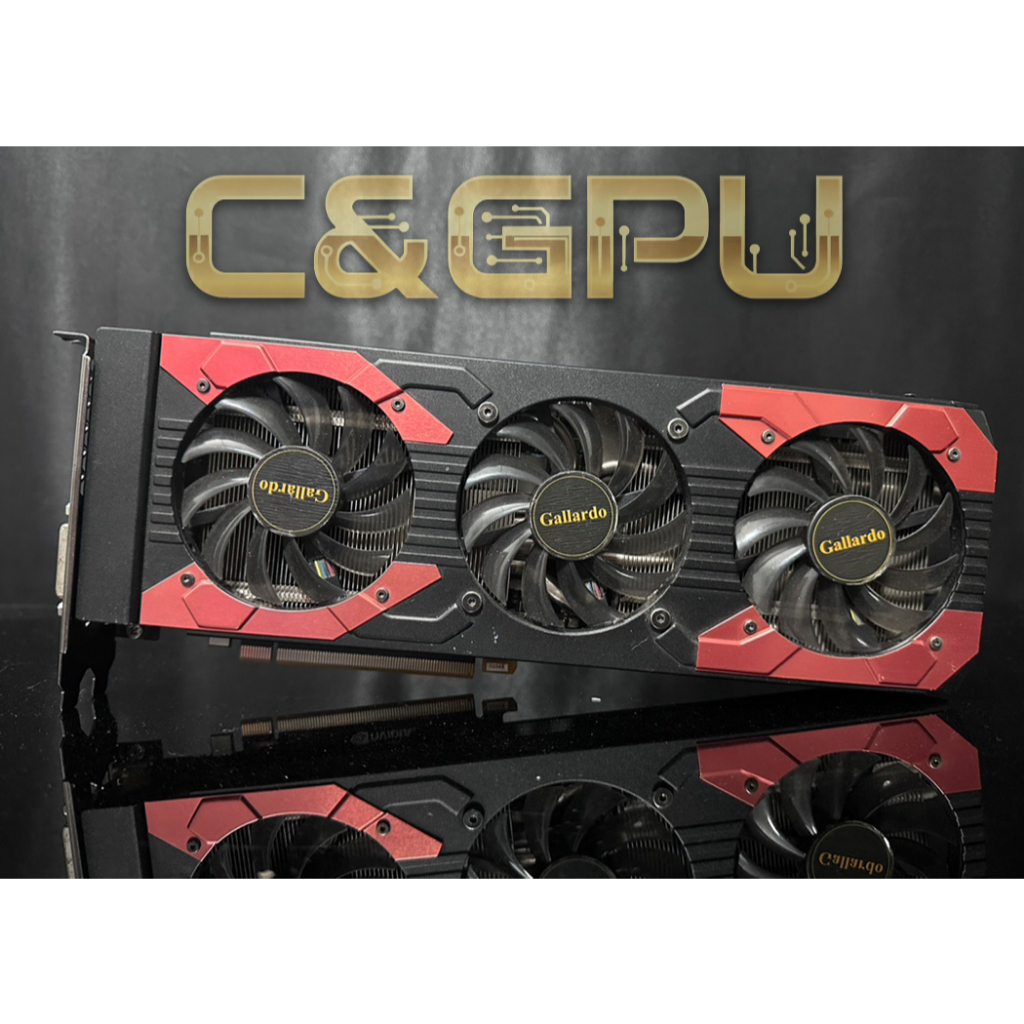 การ์ดจอ(graphic card) manli gallardo gtx 1080 8G (ต่อไปเพิ่ม 8 X 1 PIN ...