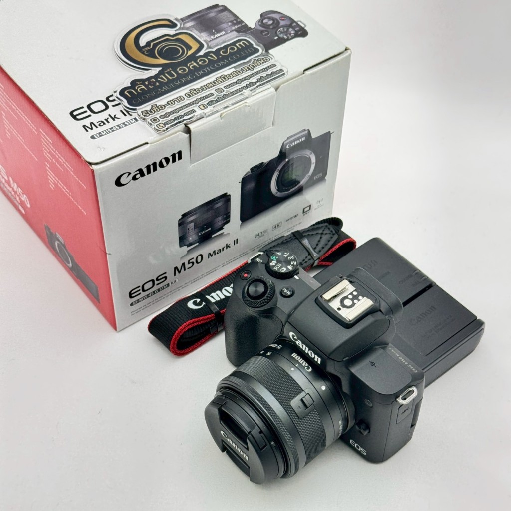 Canon EOS M50 Mark II+15-45mm #ชัตเตอร์1xxx #อดีตประกันศูนย์ [รับประกัน ...
