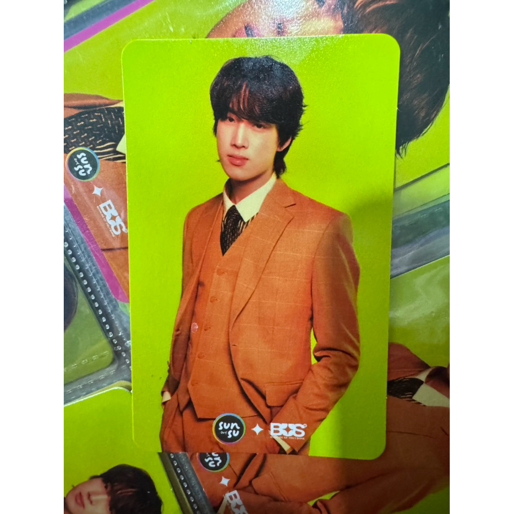 การ์ดSunsu Bus Becuase of you i shine | Shopee Thailand