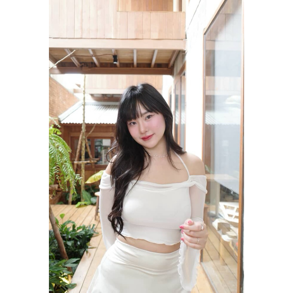 Diana TOP เสื้อแขนยาวระบาย สไตล์ลูกคุณ | Shopee Thailand