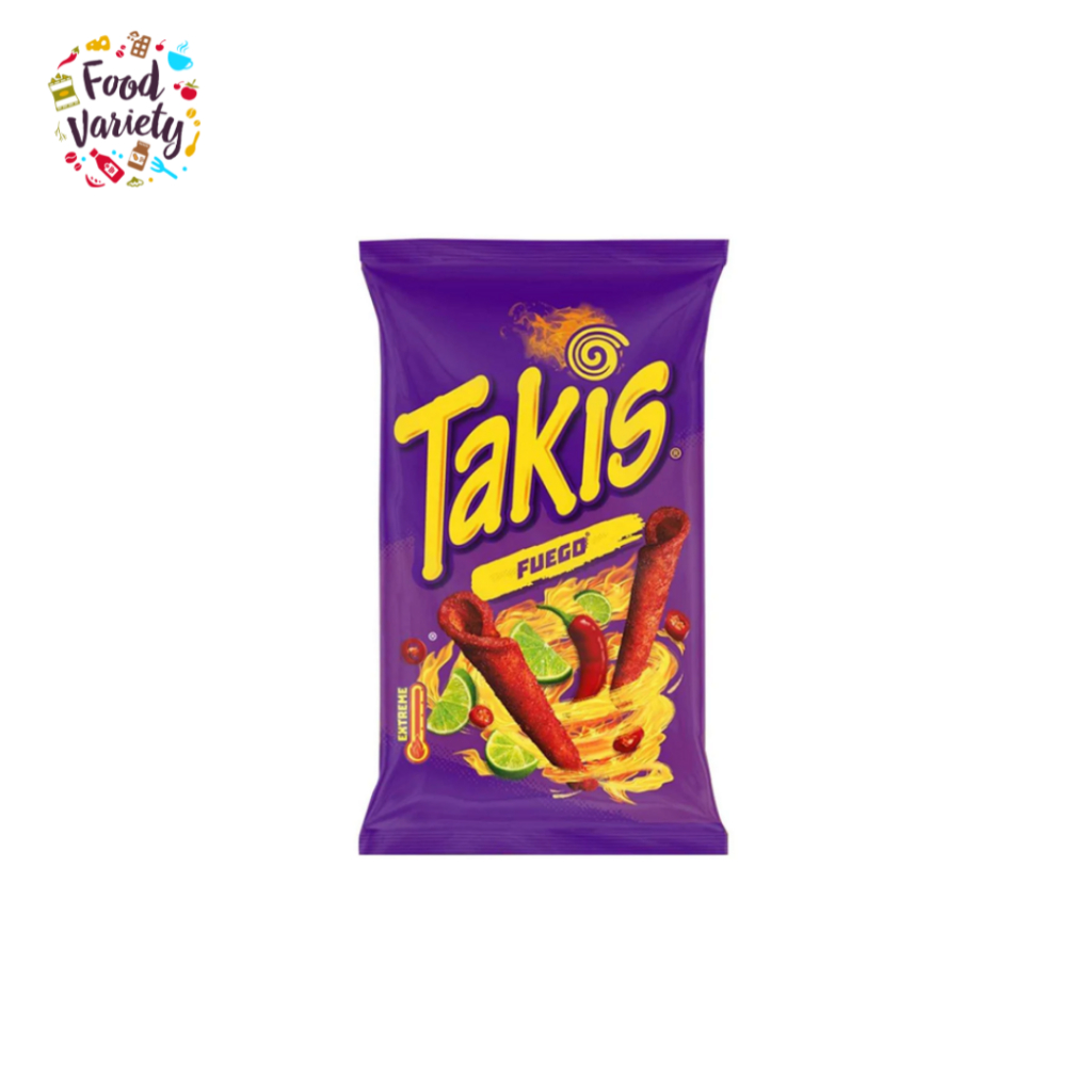 [BestBefore-27Sep2025] Takis Fuego Seasoned Chilli Corn Snack 100g ...