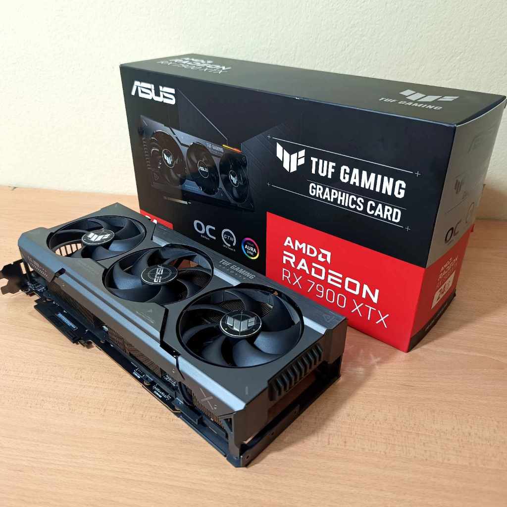 RX 7900 XTX ASUS TUF GAMING OC EDITION 24GB GDDR6 สินค้ามือสอง | Shopee ...
