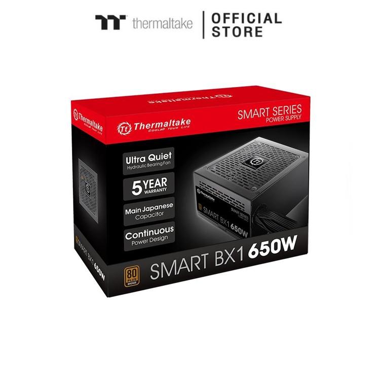 PSU THERMALTAKE SMART BX1 650W : PS-SPD-0650NNFABE-4 | Shopee Thailand