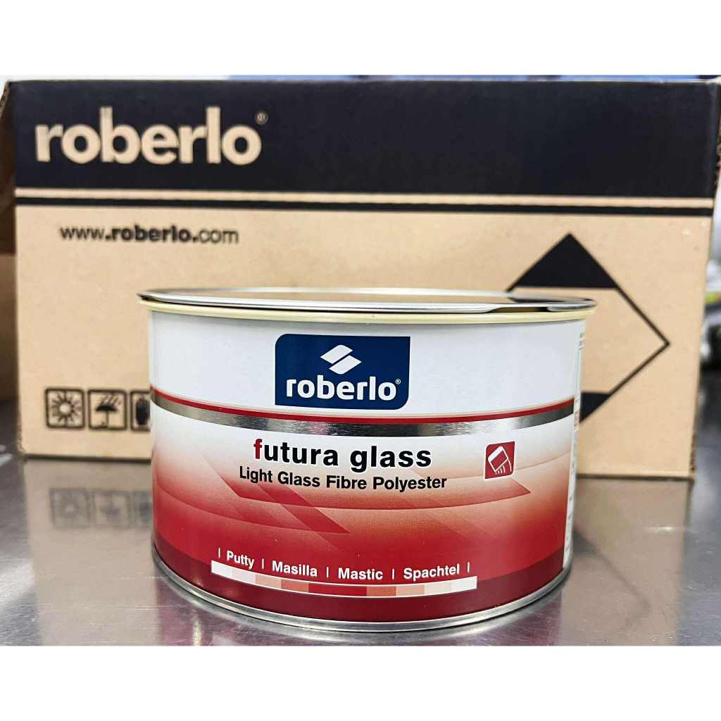 Roberlo Futura Glass สีโป้วไฟเบอร์ โรเบอร์โร่ ทน ใช้ง่าย ไม่ร่อน จาก ...
