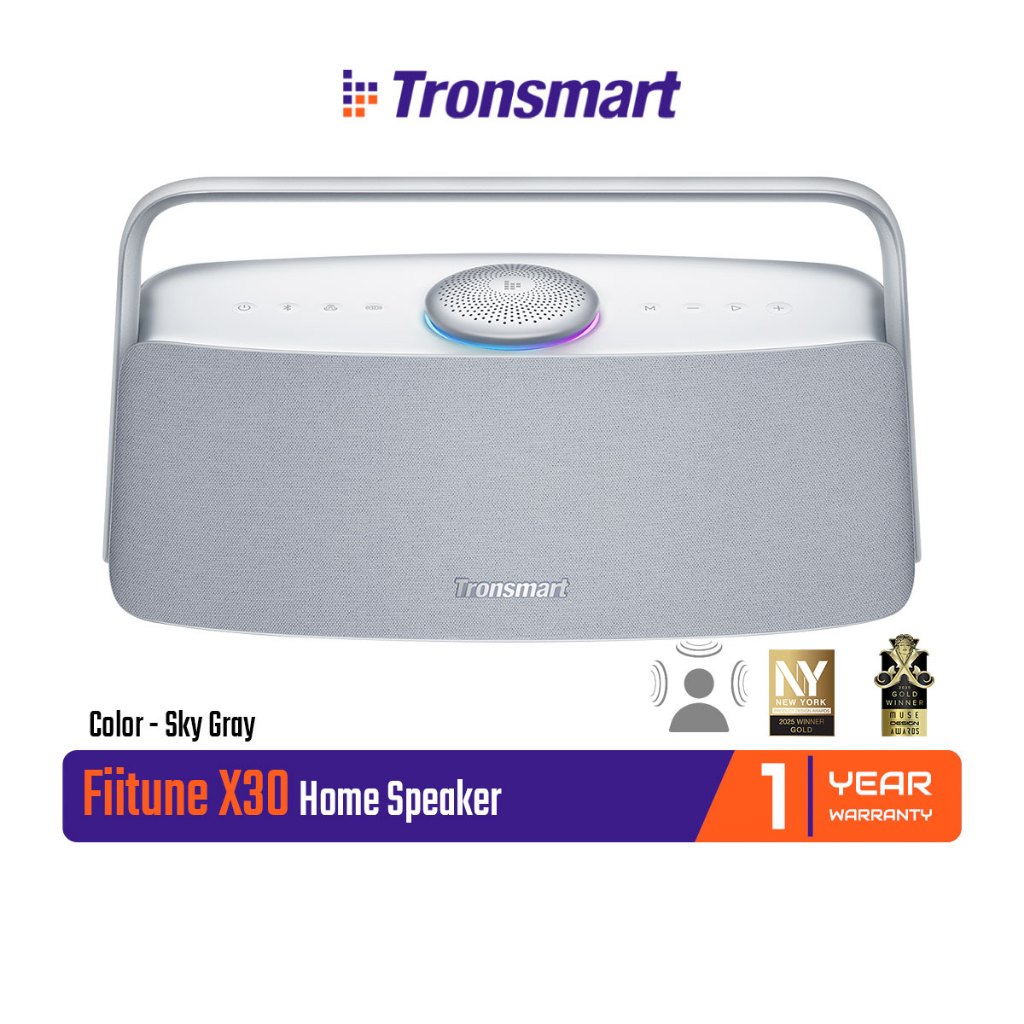 Tronsmart Fiitune X30 Home Speaker ลำโพง 80 วัตต์ ให้พลังเสียงรอบทิศทาง ...