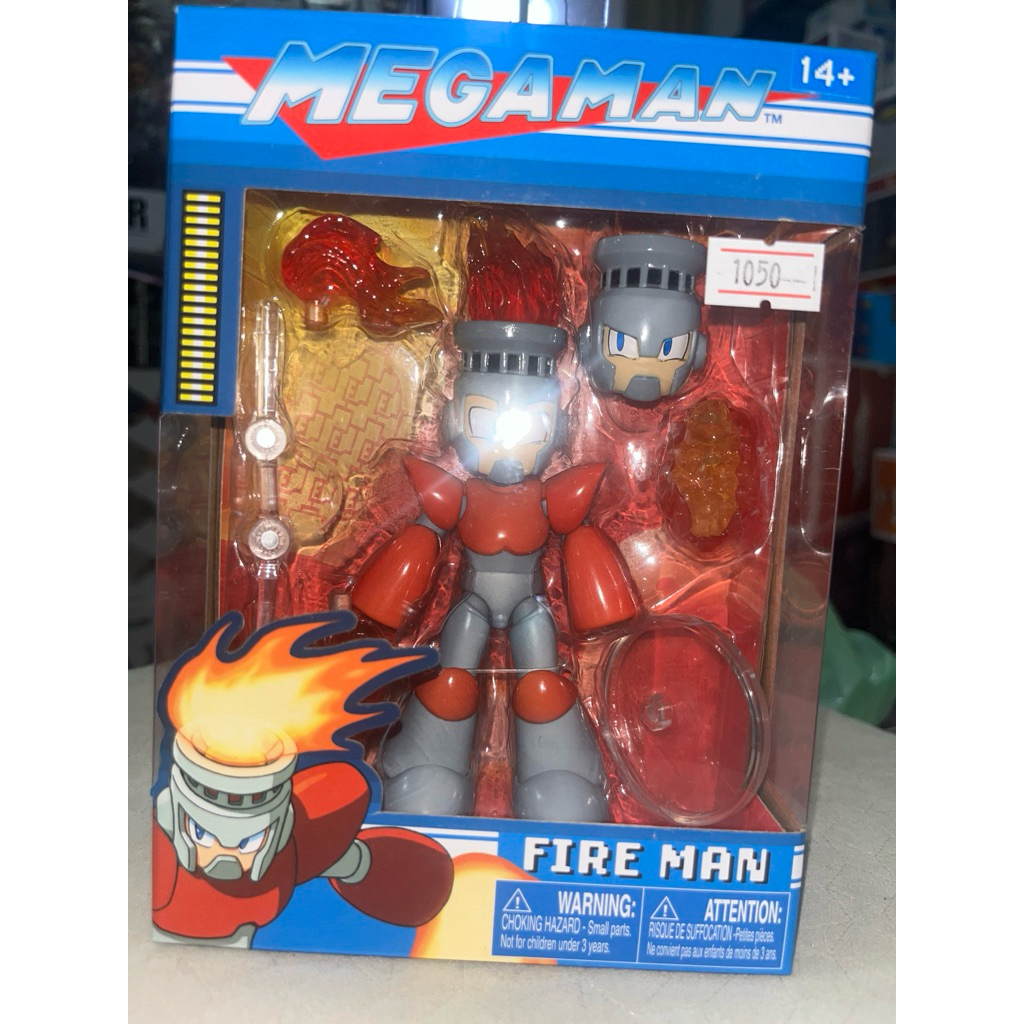 Jada Toys Mega Man Fire Man Action Figure 1/12 Scale | Shopee Thailand