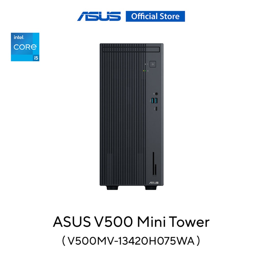ASUS V500 Mini Tower (V500MV-13420H075WA) i5-13420H, 16GB, 512GB SSD ...