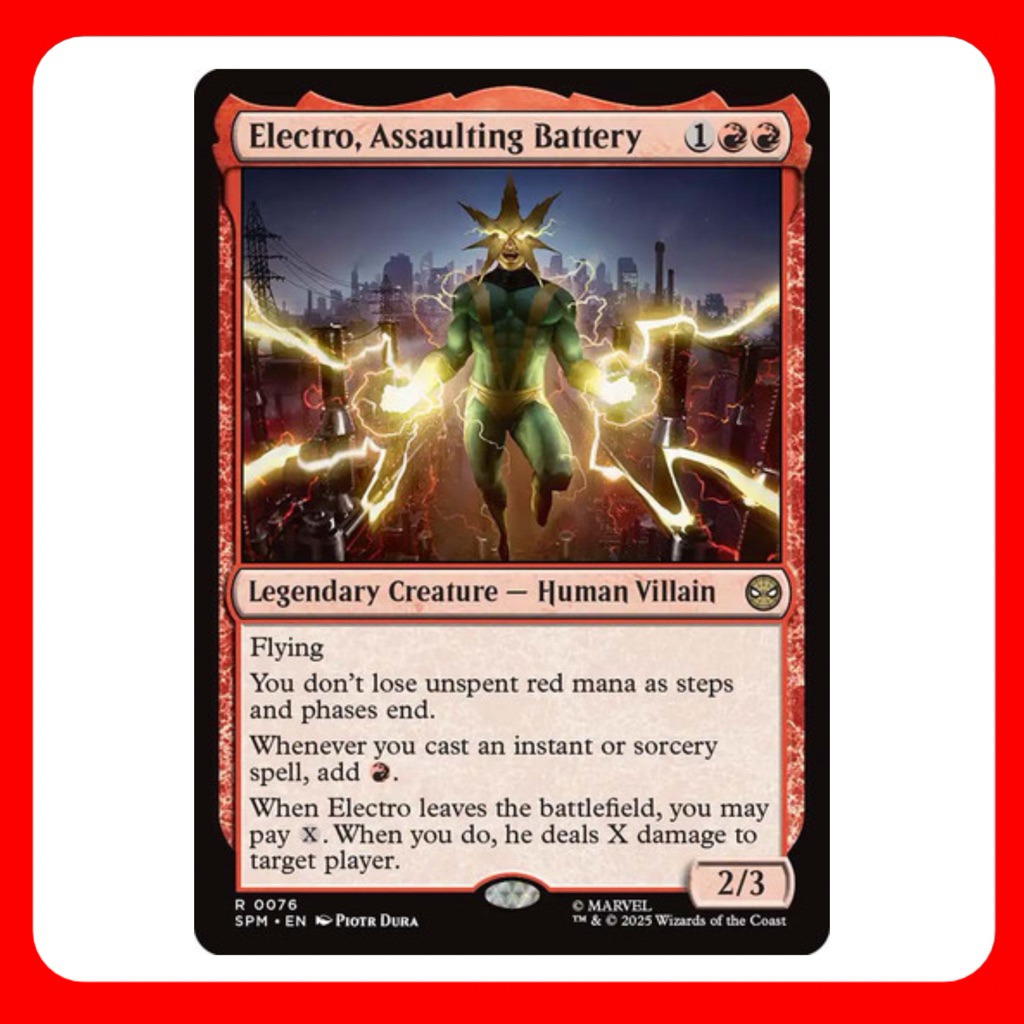 [MTG] Electro, Assaulting Battery [SPM] [RED] [RARE] [NORMAL] [ENG ...