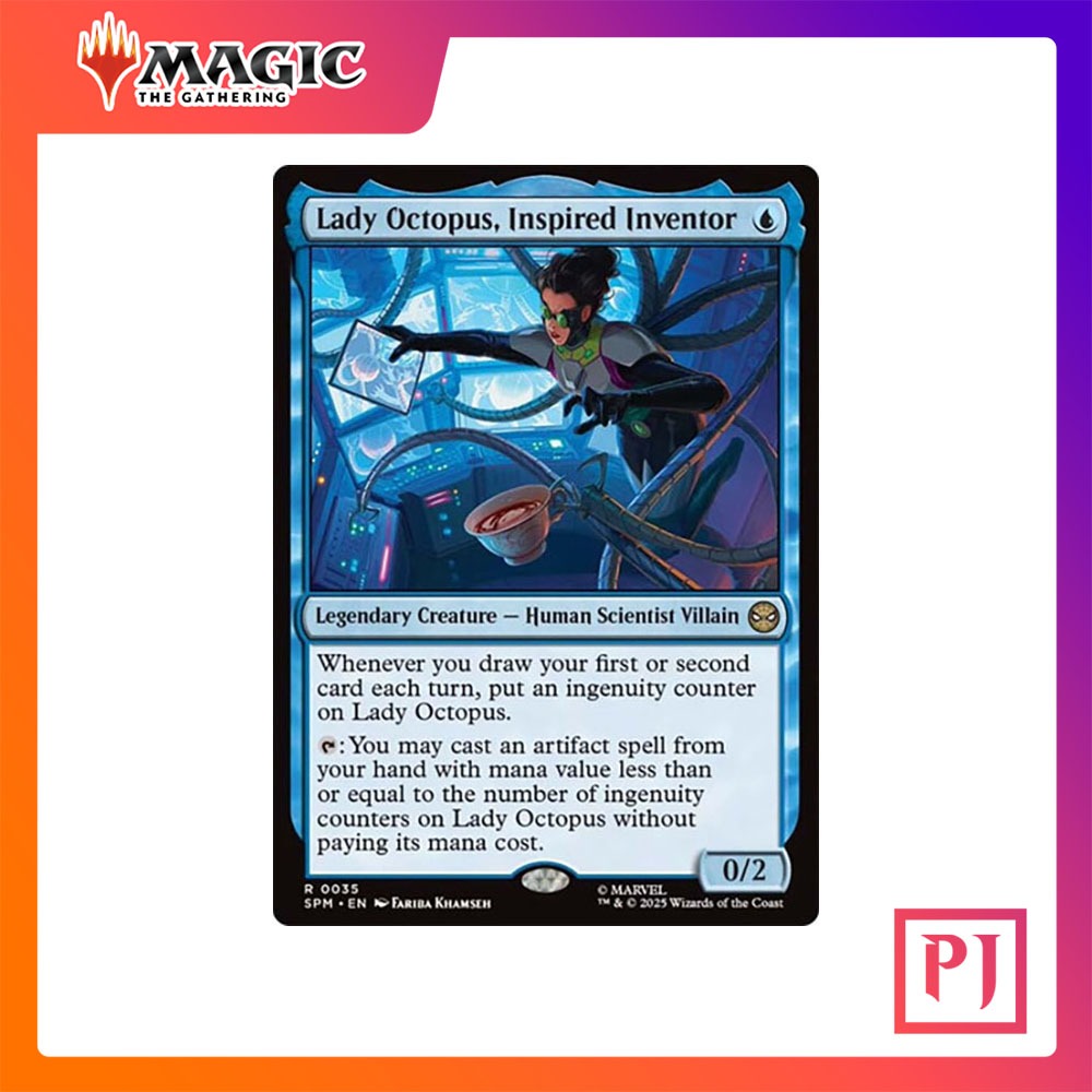 [MTG] Lady Octopus, Inspired Inventor [SPM] [BLUE] [RARE] [NORMAL] [ENG ...
