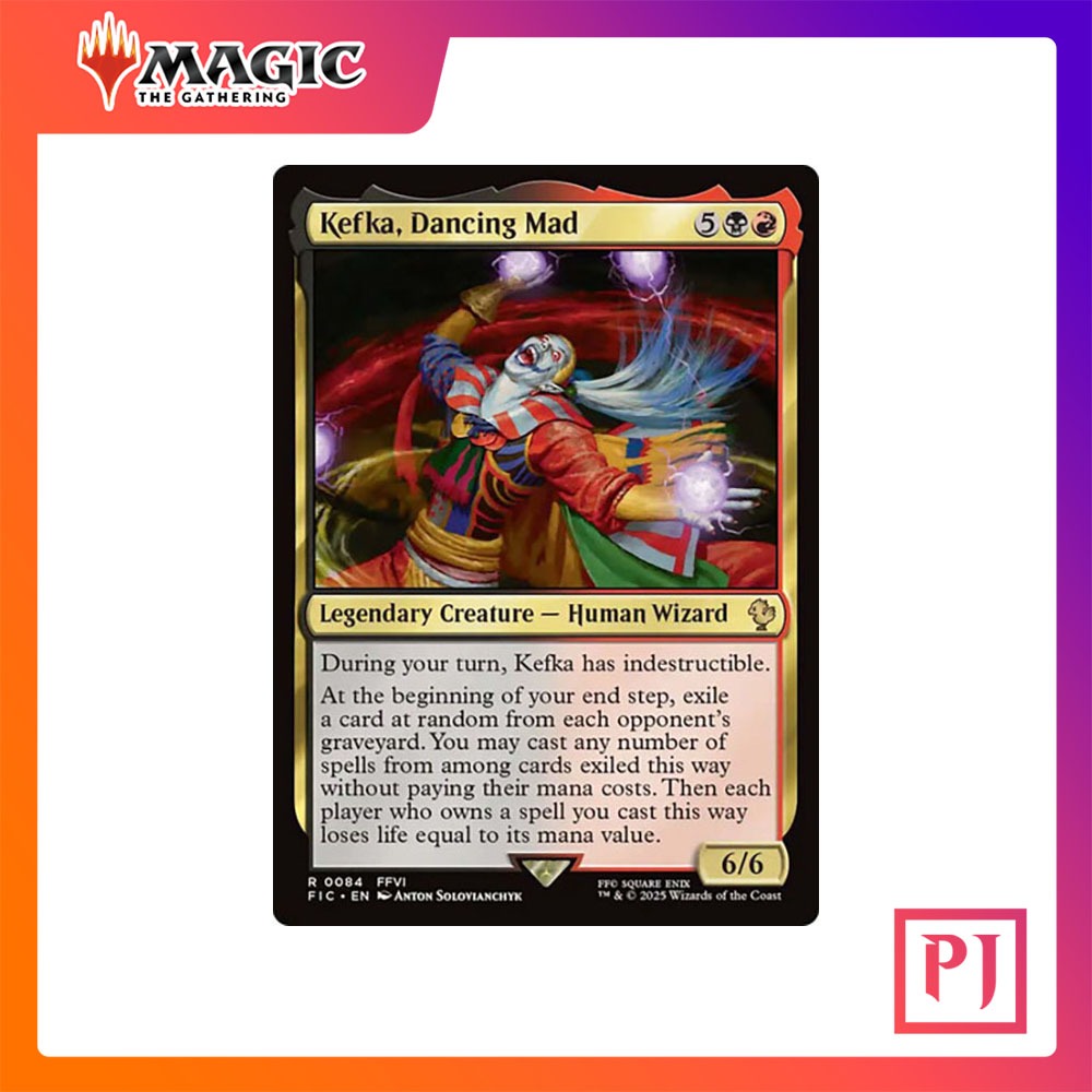 [MTG] Kefka, Dancing Mad [FIC] [MULTI] [RARE] [NORMAL] [ENG] (การ์ดเม ...