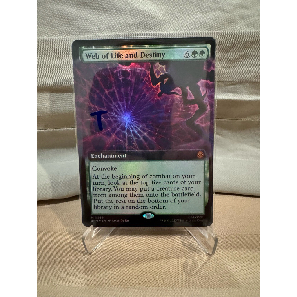 MTG Marvel's Spider-Man Variants Foil: Web of Life and Destiny (0268 ...