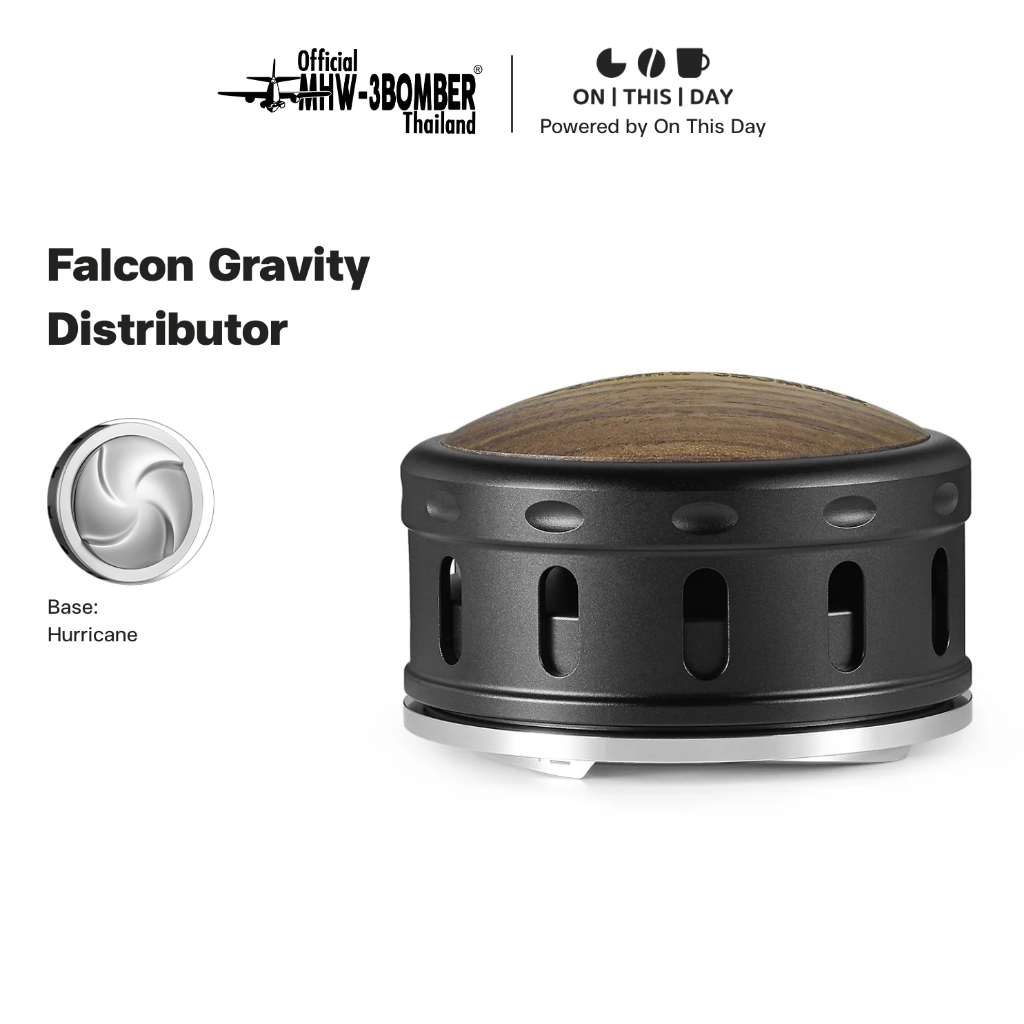 MHW-3BOMBER Falcon Gravity Coffee Distributor ที่เกลี่ยกาแฟขนาด 51 / 53 ...