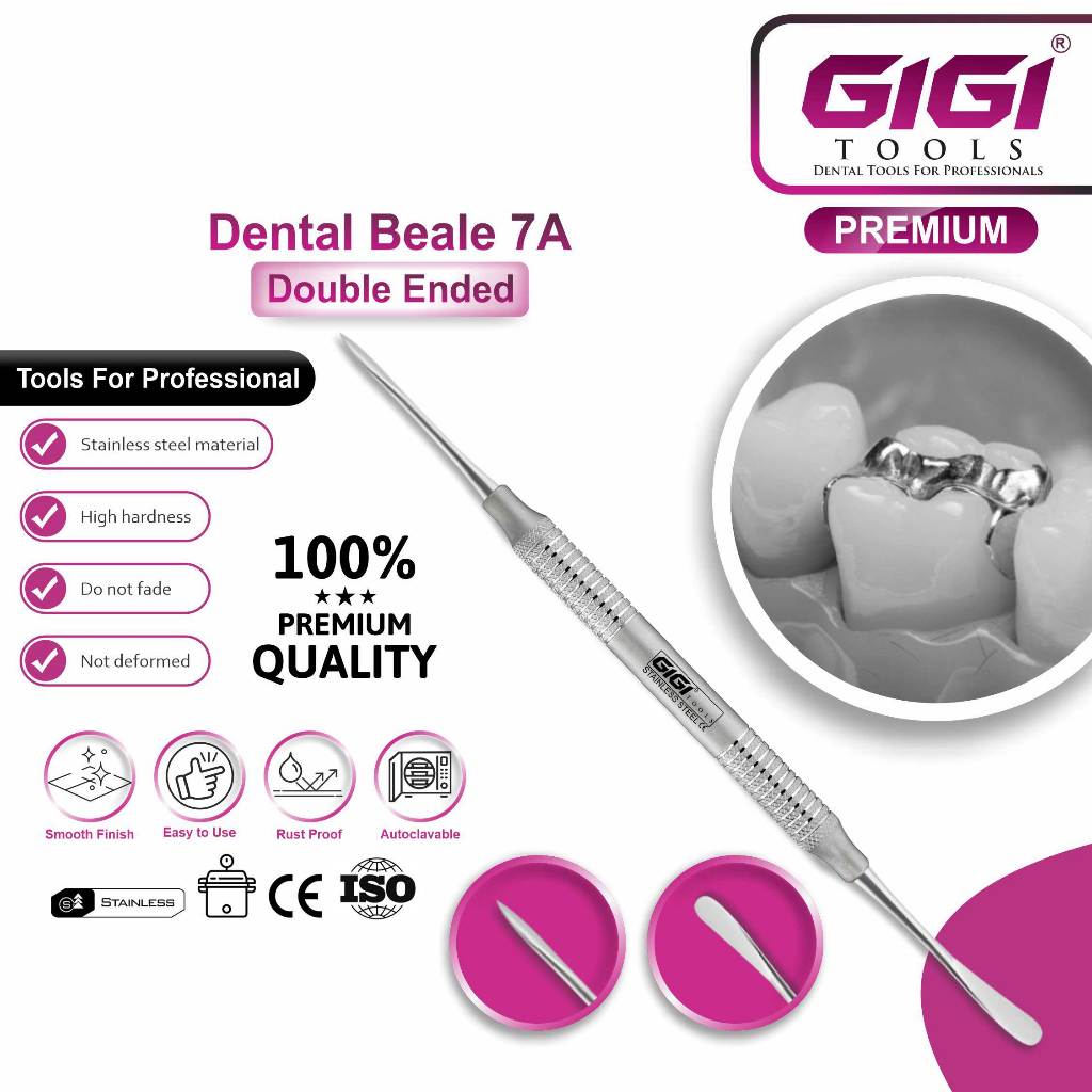 GIGI Tools Dental Wax Modeling Carver Instrument Beale 7A Stainless ...