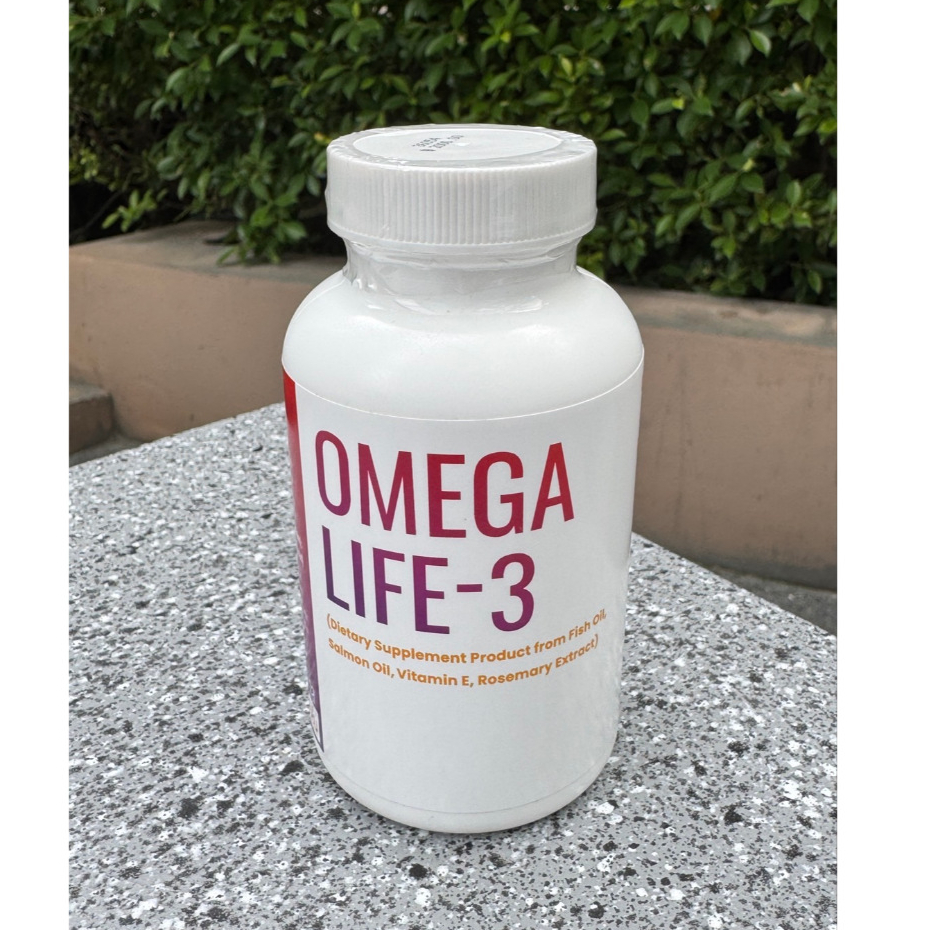 New Omega Life 3 โอเมก้า ไลฟ์ ทรี ผลิตภัณฑ์เสริมอาหารจากน้ำมันปลา ...