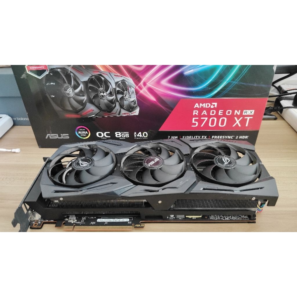 RX 5700xt 8GB ROG Strix มือสอง ถูกสุดในShopee | Shopee Thailand