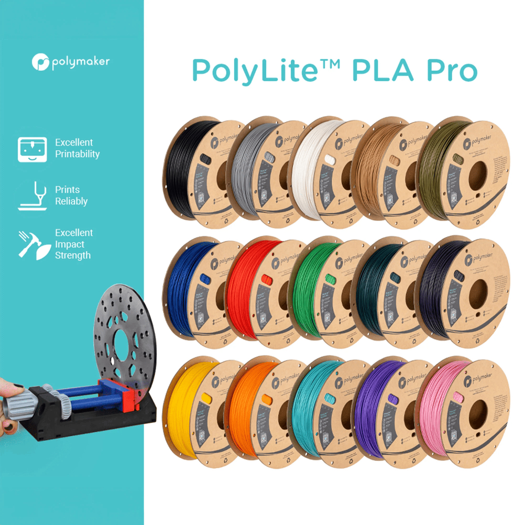 Polymaker PolyLite PLA+ Pro Filament 1KG – เส้นใย PLA+ คุณภาพสูง สำหรับ ...