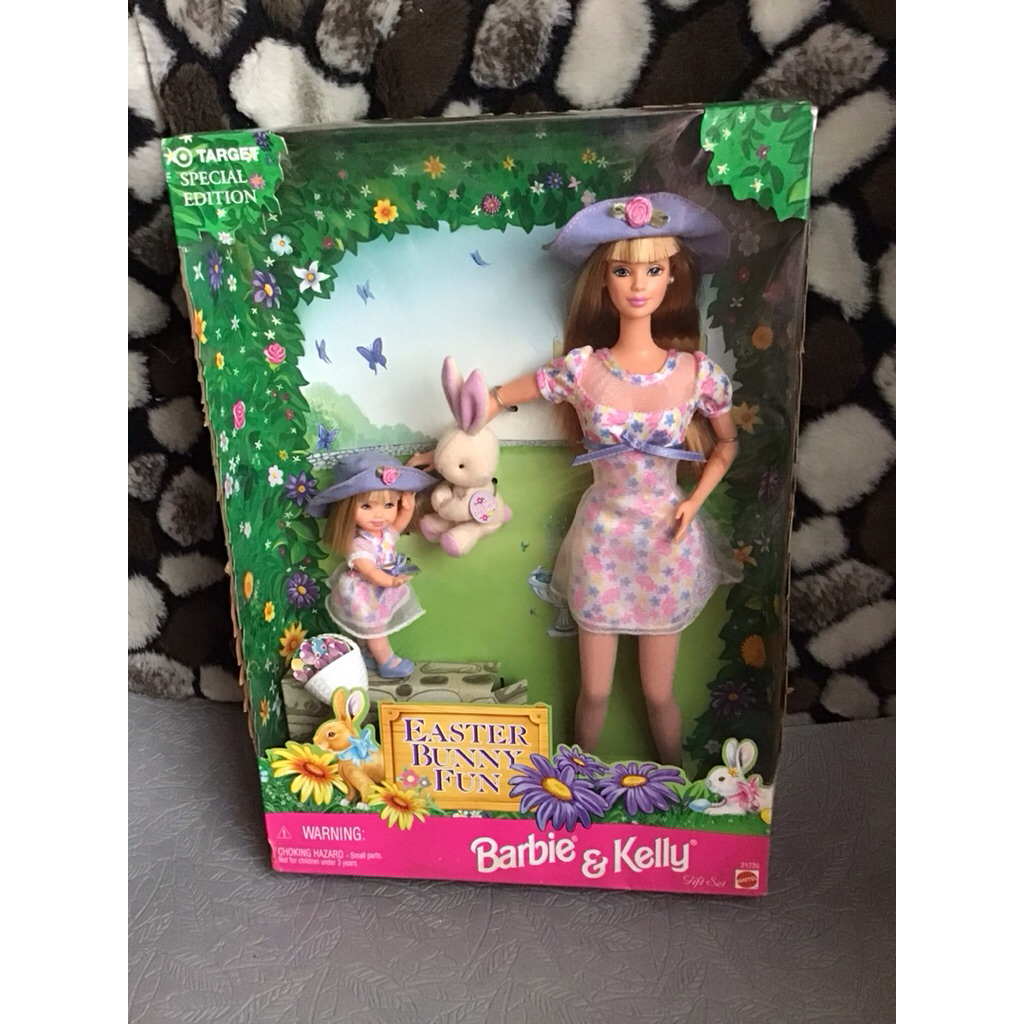 Barbie &Kelly Easter Bunny fun กล่องไม่ใหม่นะคะ | Shopee Thailand
