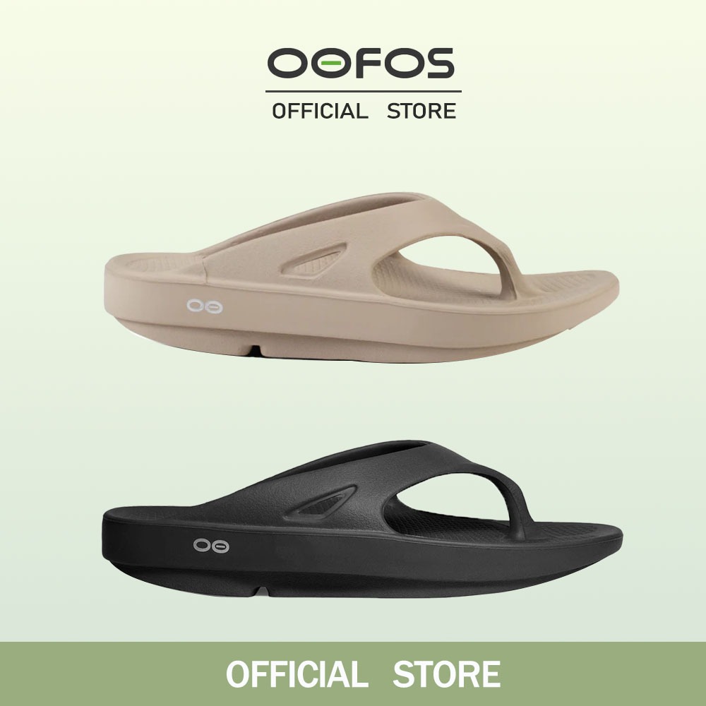 รองเท้า OOFO Ooriginal Black รองเท้าเพื่อการฟื้นฟู แท้ รองเท้าแตะเพื่อ ...