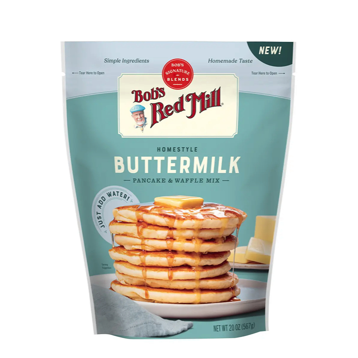 ob's red Mill Homestyle Buttermilk Pancake & Waffle Mix | แป้งแพนเค้ก ...