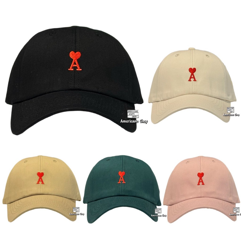 หมวกแก๊ป AM Korea Cap เกาหลี มี หลากหลายสี ใส่ได้ทั้งชายหญิง (ส่งจากไทย ...