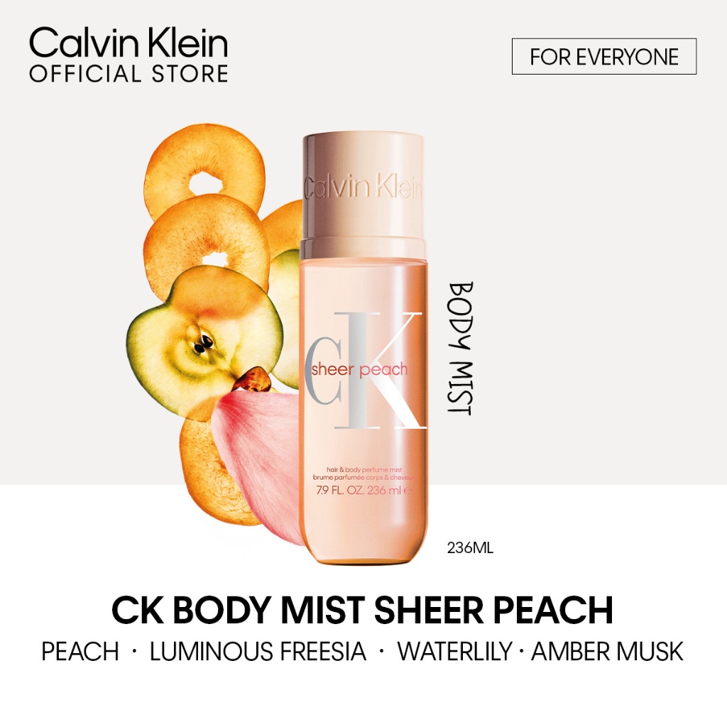 Calvin Klein CK Hair & Body Perfume Mist 236ml - Sheer Peach | Fresh ...