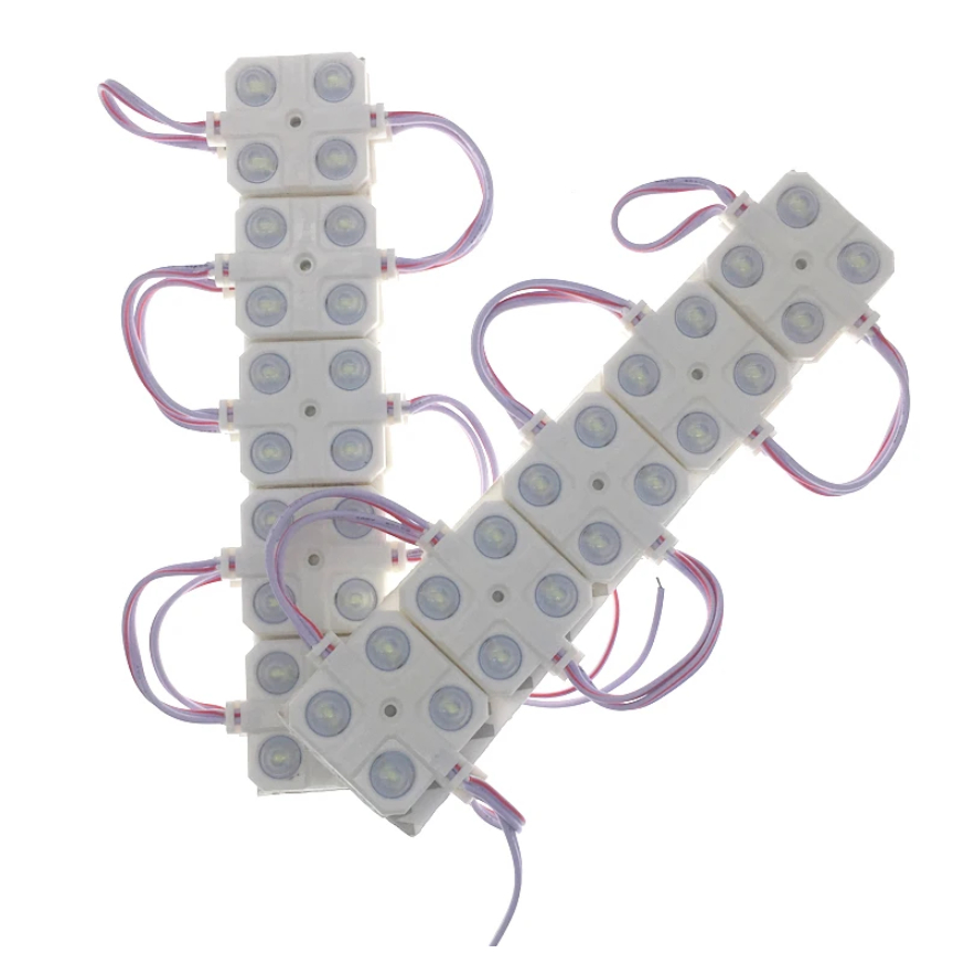 Super brighter 20 PCS SMD 5630 4 LED Injection Module DC12V Waterproof ...