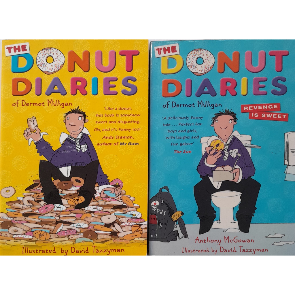 c49 The Donut Diaries of Dermot Milligan หนังสือมือสอง ปกอ่อน | Shopee Thailand