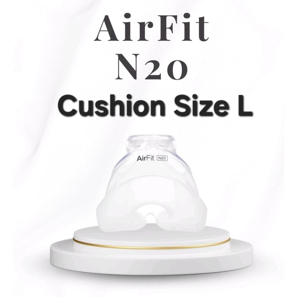 Resmed Airfit N20 Cushion Size L / อะไหล่หมอนครอบจมูก เรสเมด N20 ขนาด L ...