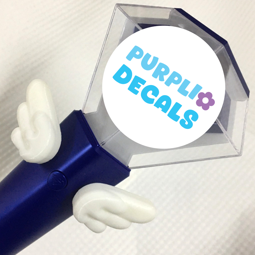 purpliodecals - kpop Light stick : SJ Wing Wings 3D print | Shopee Thailand
