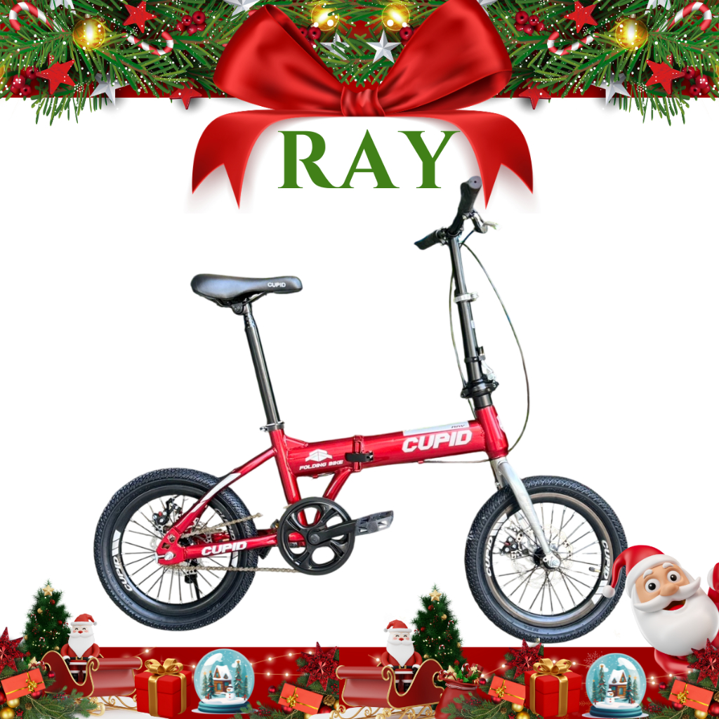 จักรยานพับ CUPIDรุ่น RAY ขนาดวางล้อ 16 นิ้ว | Shopee Thailand