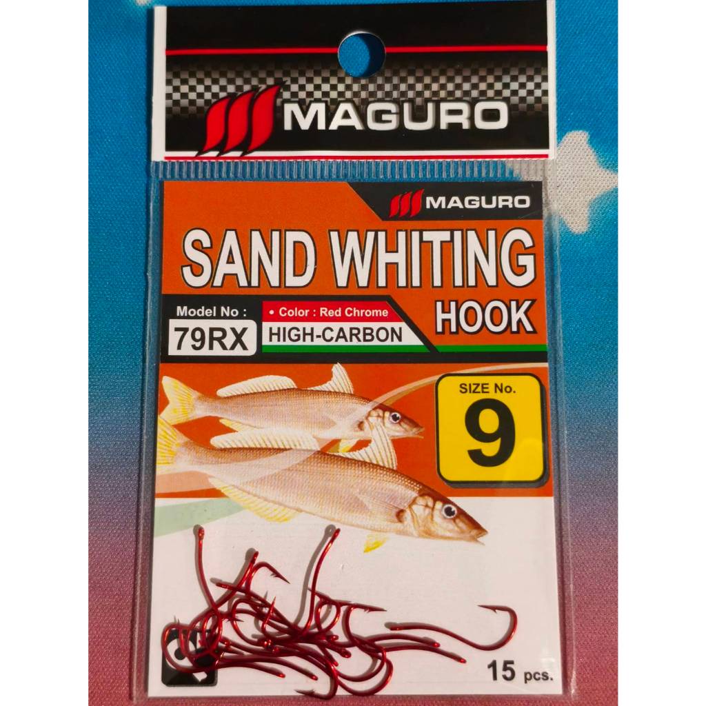 MAGURO SAND WHITING HOOK 79RX ตัวเบ็ดตกปลาเห็ดโคลน | Shopee Thailand
