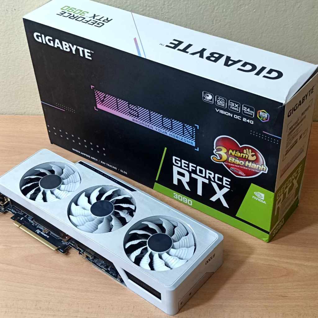 RTX 3090 GIGABYTE VISION OC 24GB GDDR6X สินค้ามือสอง | Shopee Thailand