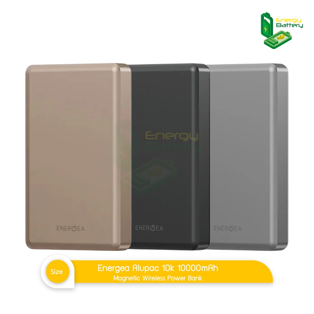 Energea AluPac 10k 10000mAh Magnetic Wireless Power Bank แบตสำรองไร้สาย ...