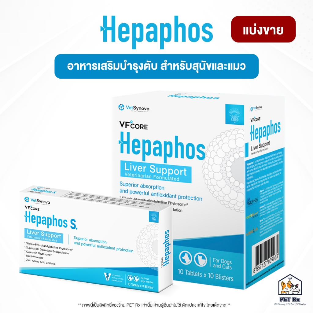 [แบ่งขาย!] Hepaphos / Hepaphos S. [แท้💯] อาหารเสริมเพื่อบำรุงตับ ...