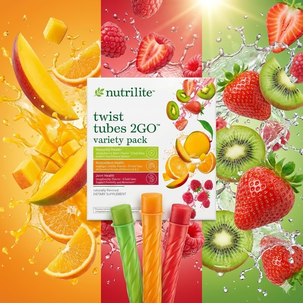 Nutrilite™ Twist Tubes 2GO™ – Variety Pack | Shopee Thailand