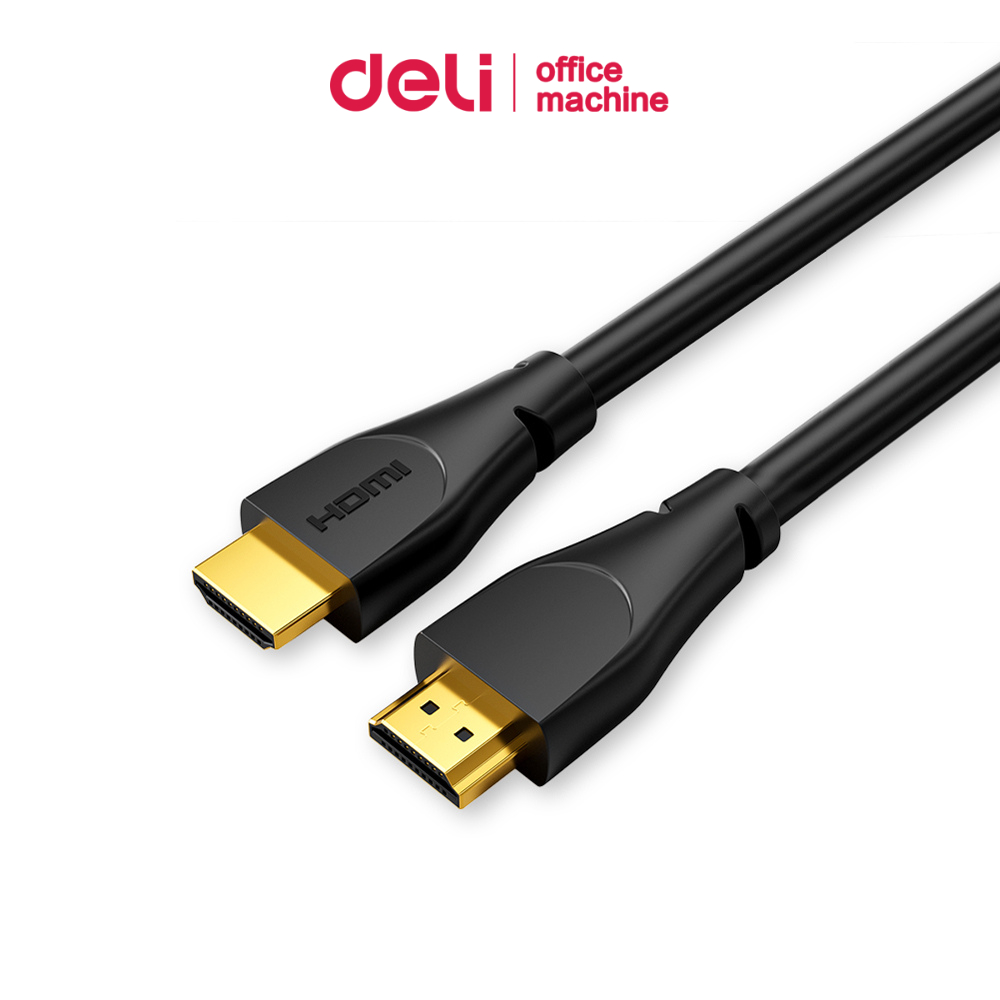 Deli สายHDMI 4K Ultra HD สีสันสมจริง รองรับหลายอุปกรณ์ คุณภาพเสียง ...