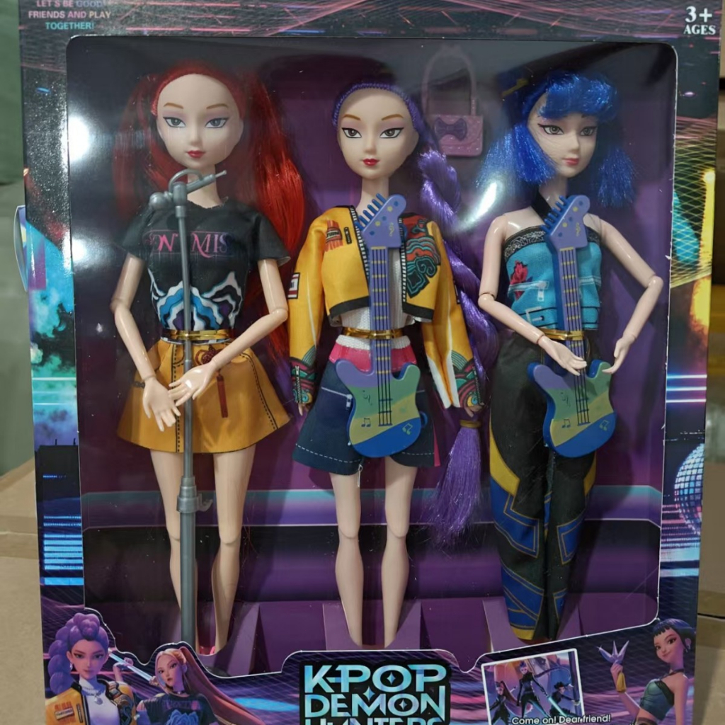 【COD】KPop Demon Hunters ตุ๊กตา BJD 11 Movable Joint ชุดเจ้าหญิงอุปกรณ์ ...