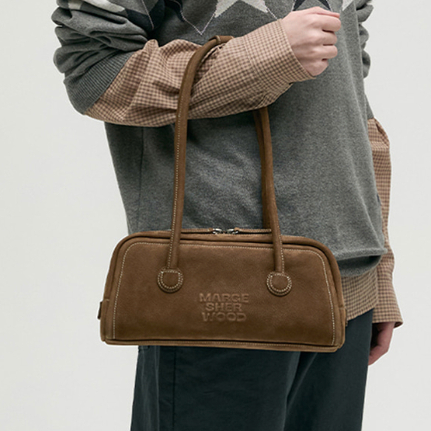 พร้อมส่ง กระเป๋า margesherwood รุ่น SOFT BOSTON EW_chestnut nubuck ...