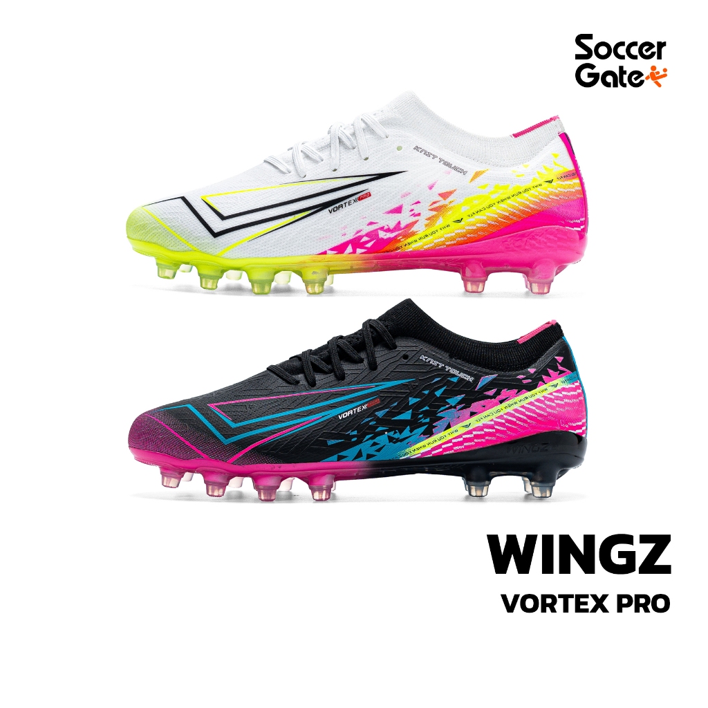 WINGZ VORTEX PRO รองเท้าสตั๊ดฟุตบอลของแท้ [โค้ด SOC01JAN ลดสูงสุด 500 ...